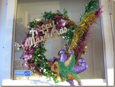 Embellished Bayou: Mardi Gras Week: Wreath Ideas
